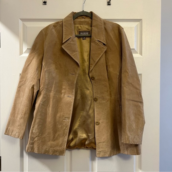 Wilsons Leather | Jackets & Coats | Vintage Suede Wilsons Leather Tan ...